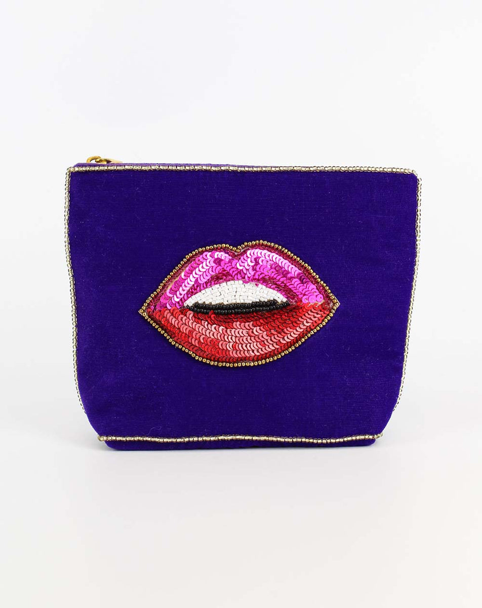 My Doris - Lips Small Purse – Lilac Rose